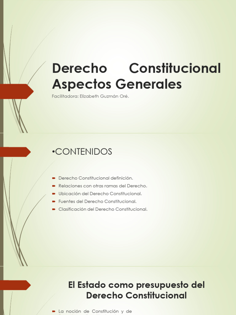 CONSTI 1 Dere | PDF | Constitución | Derechos humanos