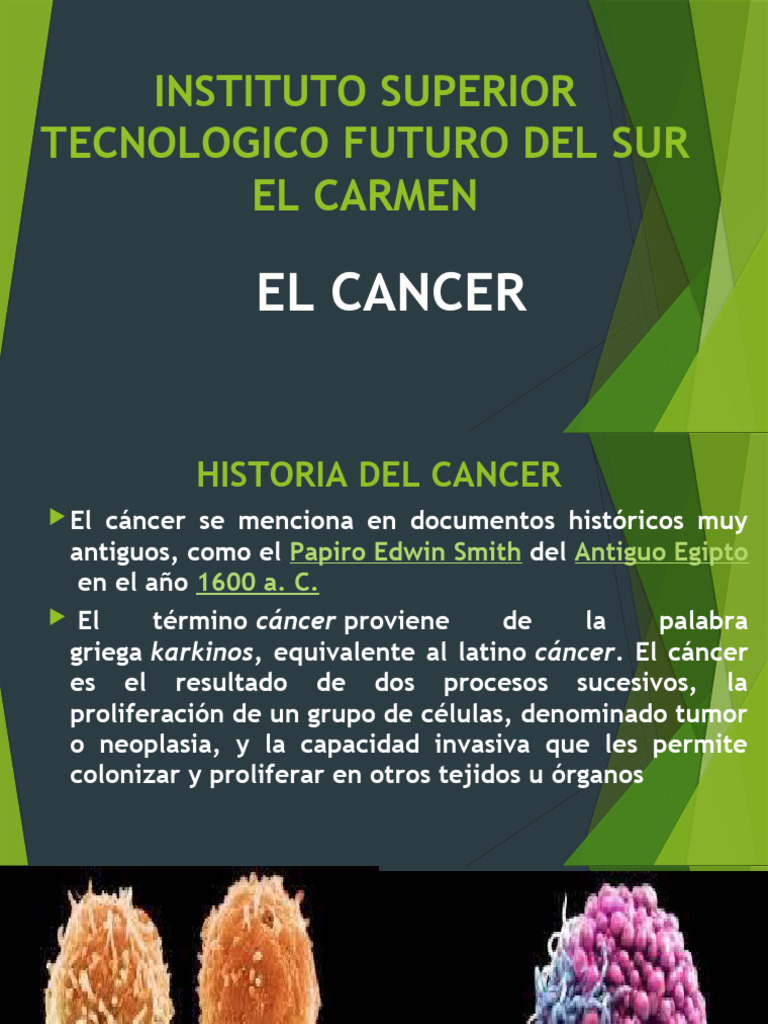 Cancer Generalidades | PDF | Cáncer | Medicina CLINICA