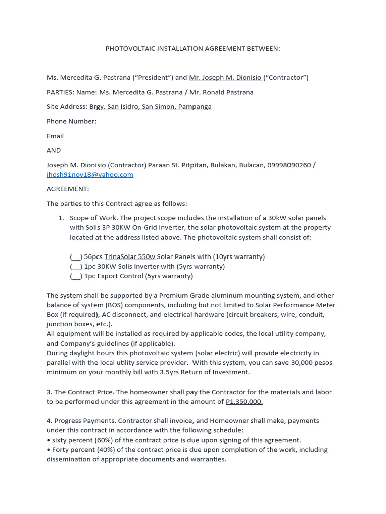 GoodWill Metal 30kw | PDF | Solar Panel | Photovoltaic System