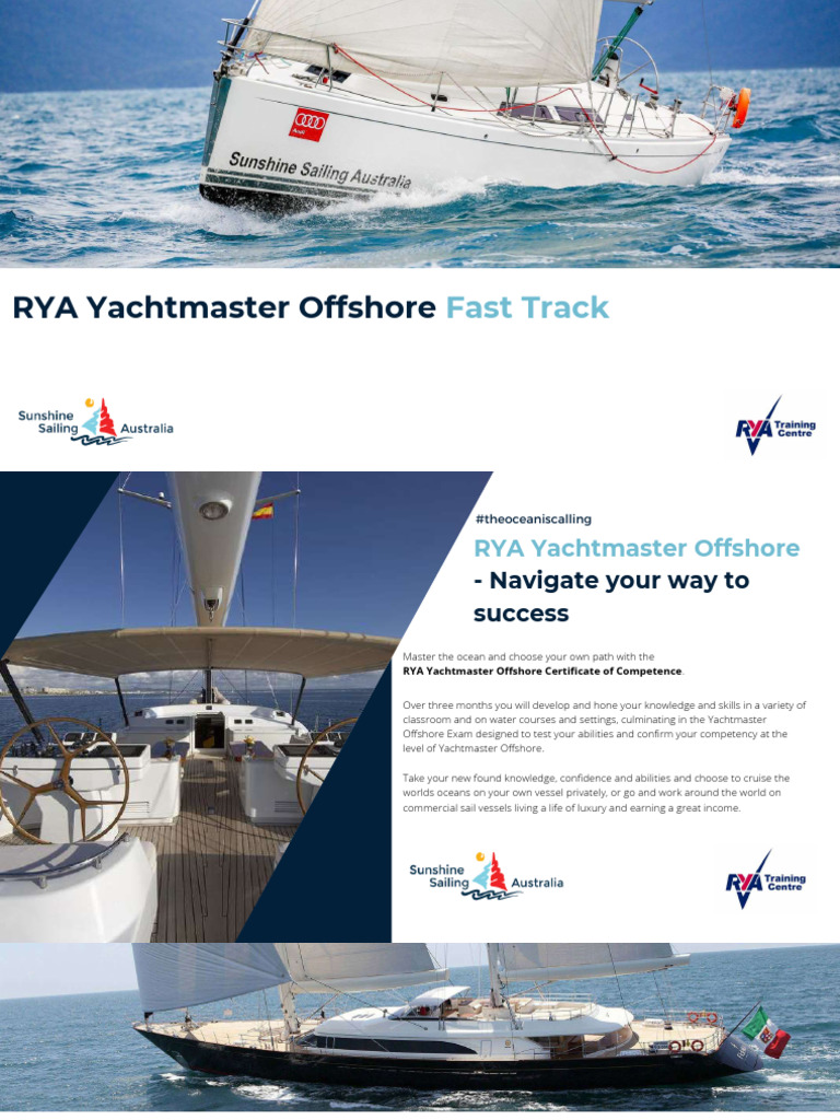 RYA Yachtmaster Offshore Fast Track March 2022 Compressed | Download ...