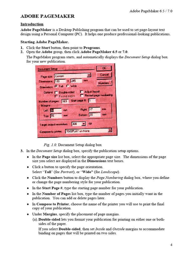 UCI203 Introduction To DTP PAGE MAKER | PDF | Computers