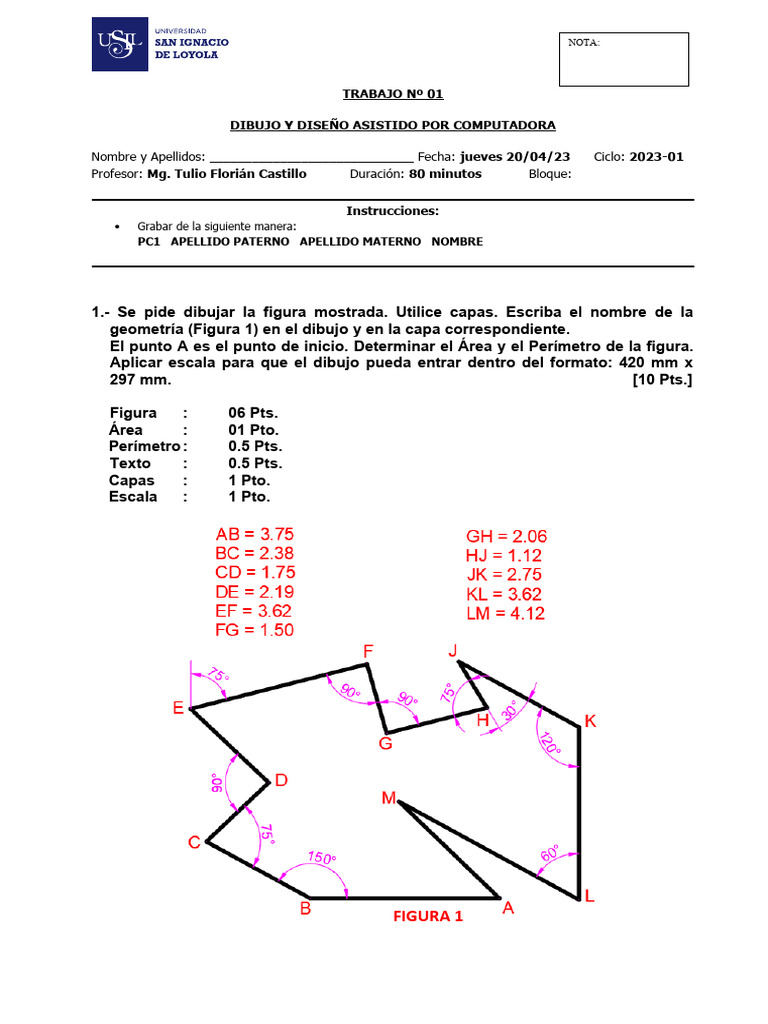 4 T1 Jue Dibujo y Diseño APC 2023-01 | PDF