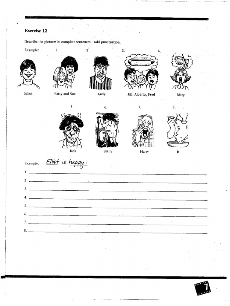 To Be Exercises | PDF