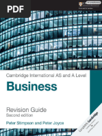 Edexcel International GCSE (9-1) Business | PDF | Student Assessment ...