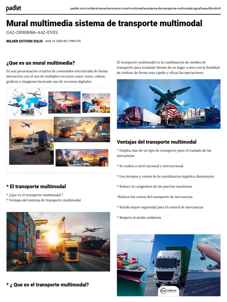Mural Multimedia | PDF | Transporte | Transporte ferroviario