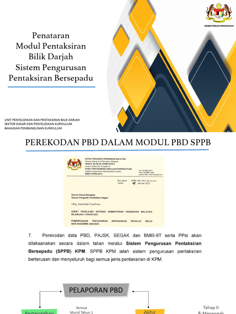 2 - 130723 Slide Penataran SPPB PBD | PDF