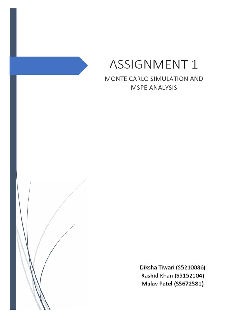 Assignment 1 - (Wind - Turbine) | PDF | Probability Density Function | Probability Distribution