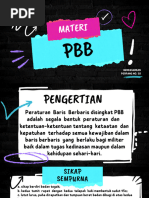 Perpang TNI No.58 Tahun 2018 Tentang Gerakan PBB | PDF