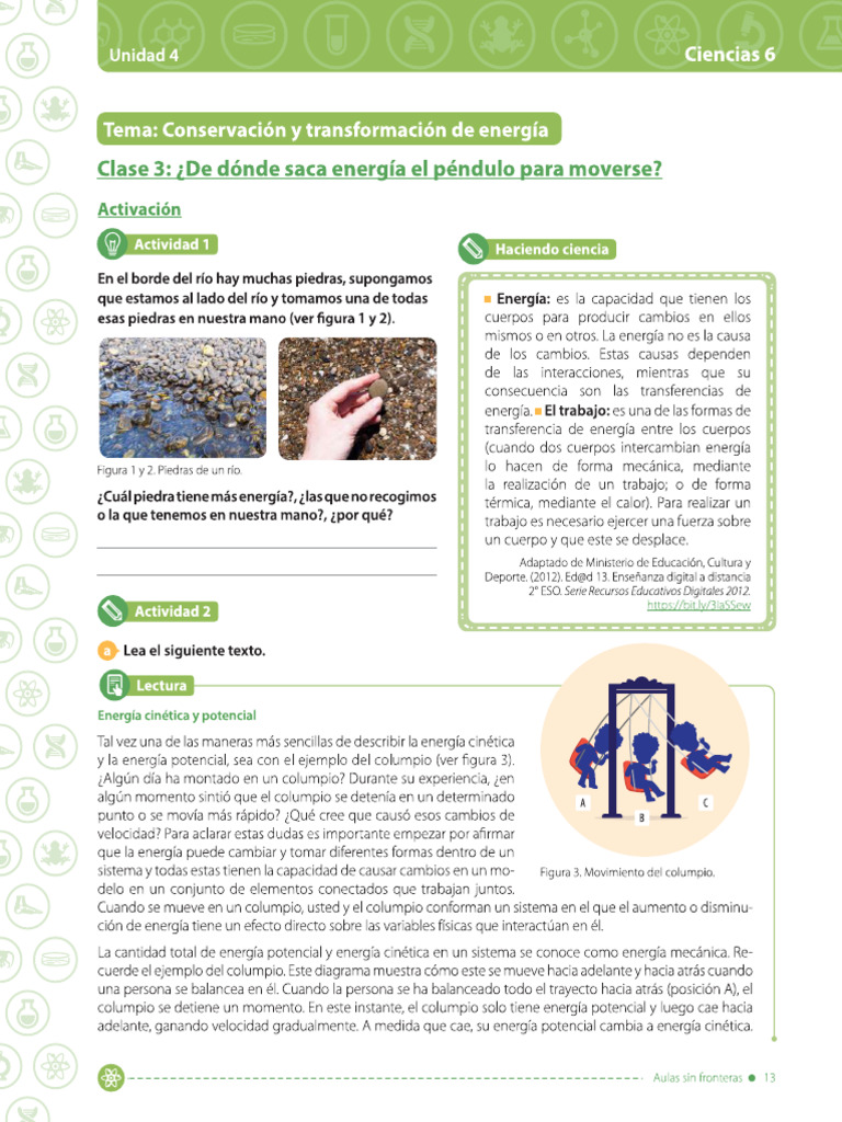 6° Conservación y Transformación de La Energía. E | PDF