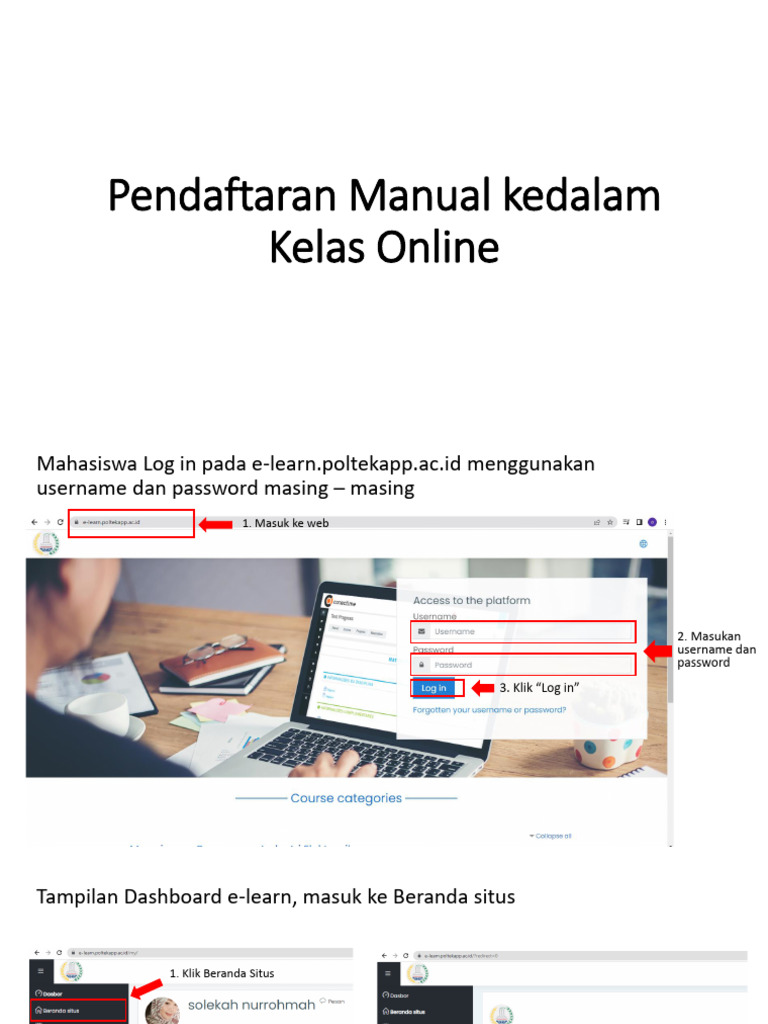Panduan Manual Enrollment | PDF
