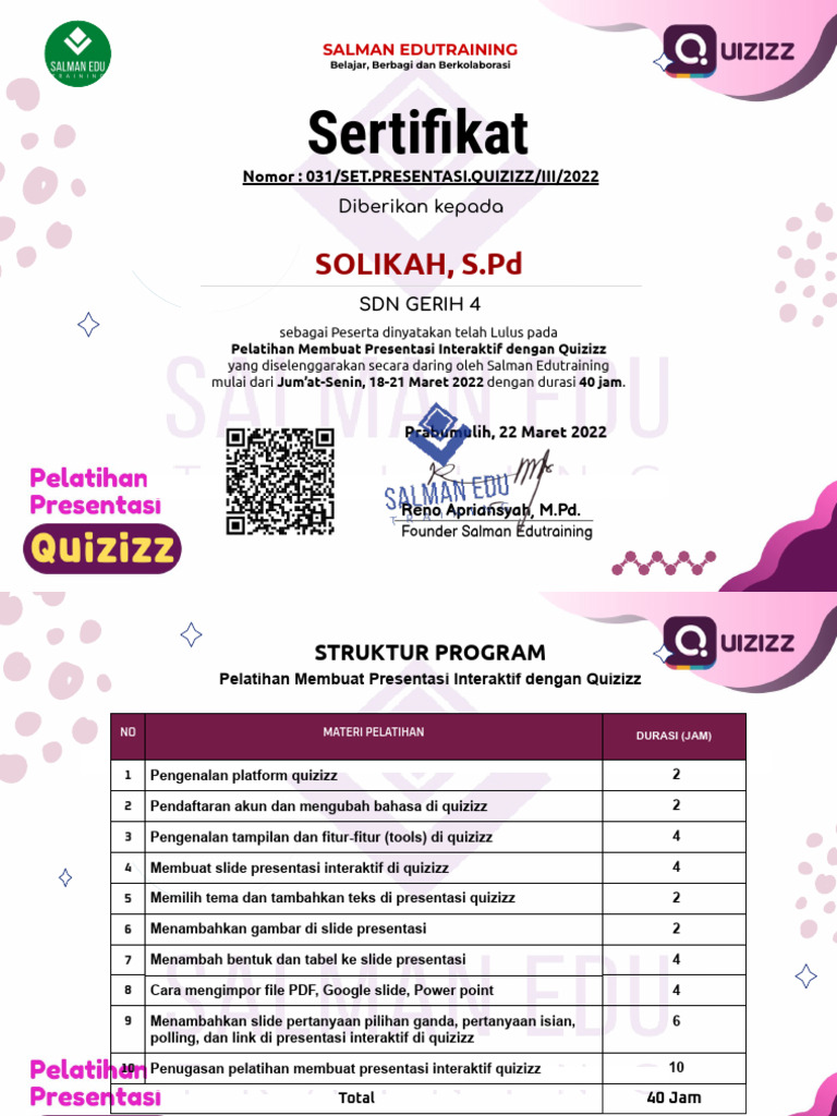 9 Pengenalan Quizziz | PDF