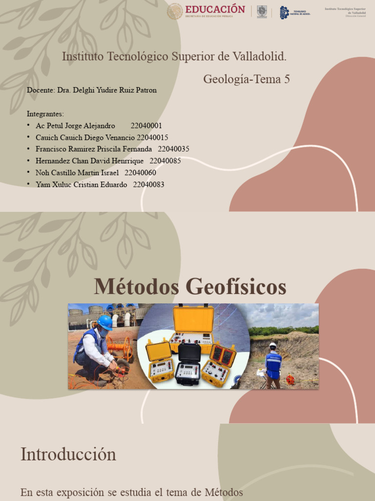 Métodos Geofísicos | PDF | Electromagnetismo | Geofísica