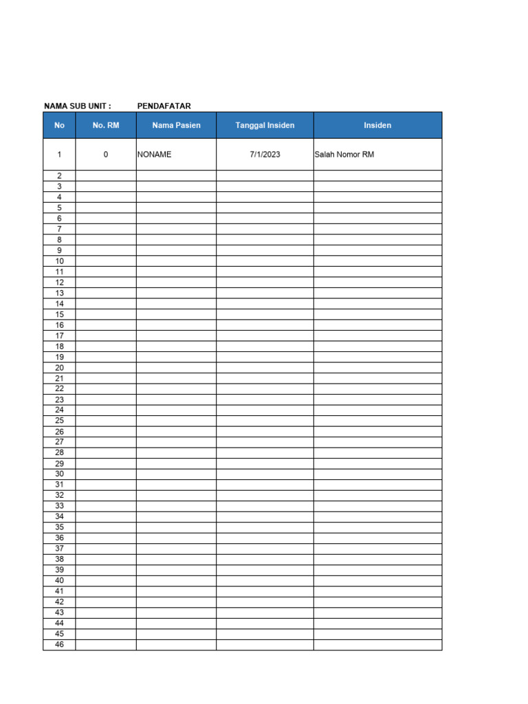 Form Input Ikp | PDF