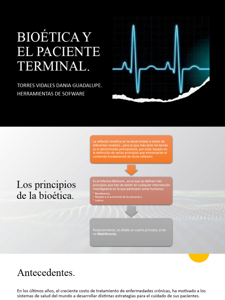 Bioética y Cuidados Paliativos en Pacientes Terminales | PDF | Cuidados ...