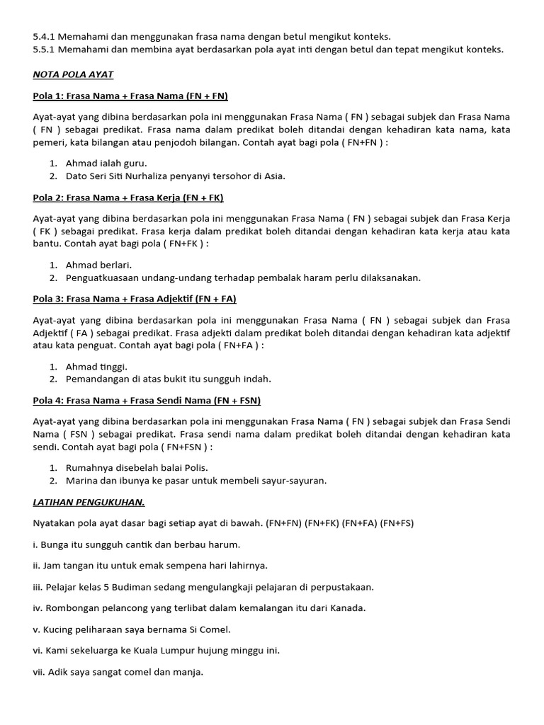 Pola Ayat | PDF