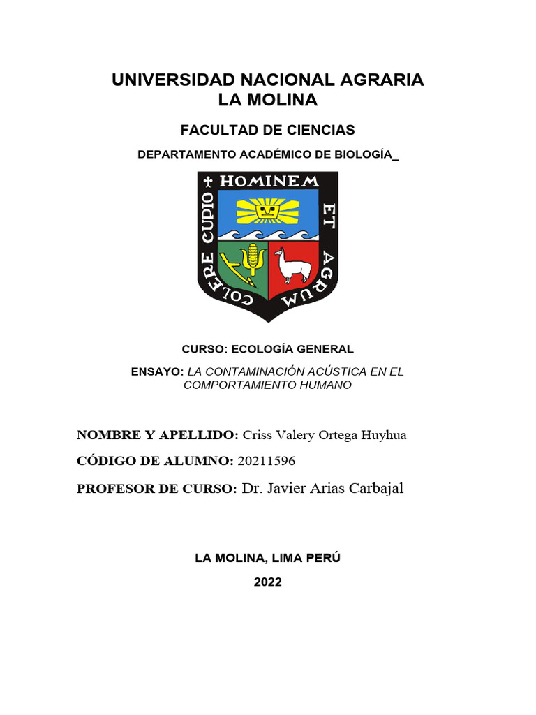 La contaminación acústica afecta a la salud humana | PDF | ruido | Decibel