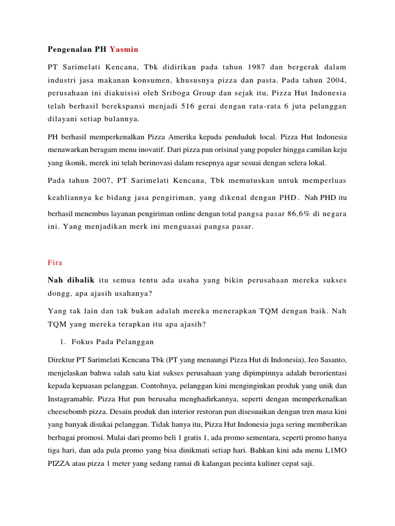 Script Presentasi PPM | PDF