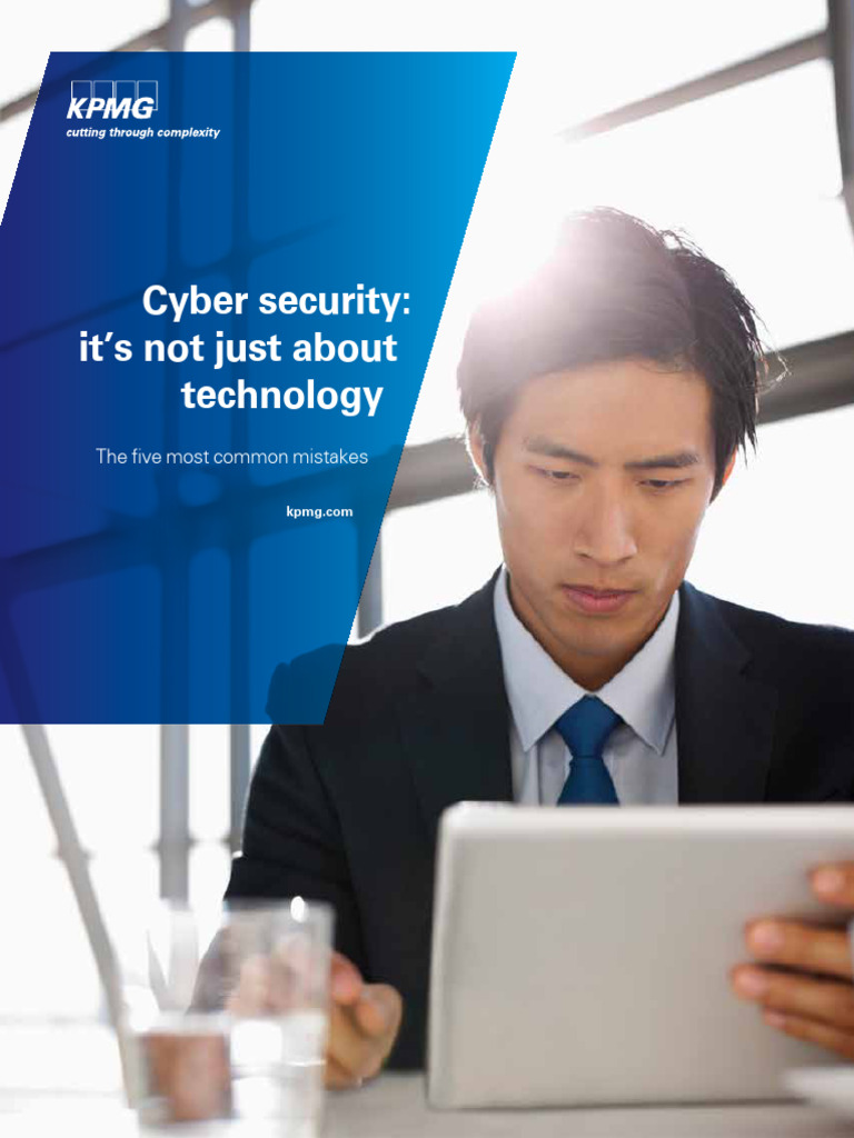 Cyber Security Not Just Technology Pdf Computer Security Security