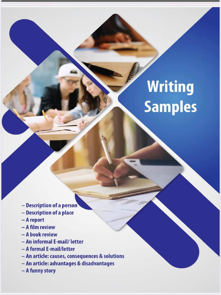 Writing Samples For Bac-2 | PDF