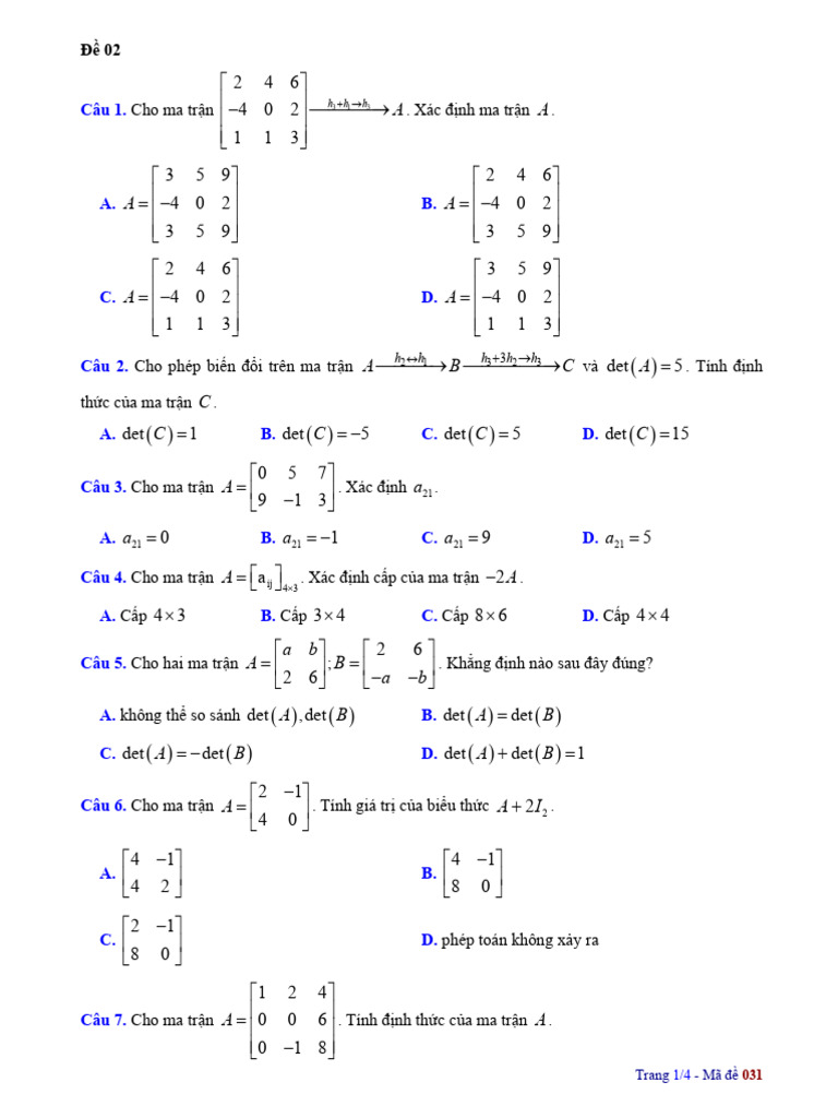 Advanced Math C2 - Part 2 | PDF