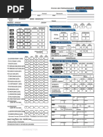 Fichas de Brutal RPG | PDF | Jogos de RPG