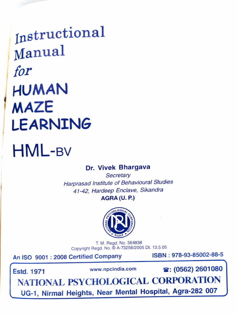 Maze Learning | PDF | Odor | Experiment