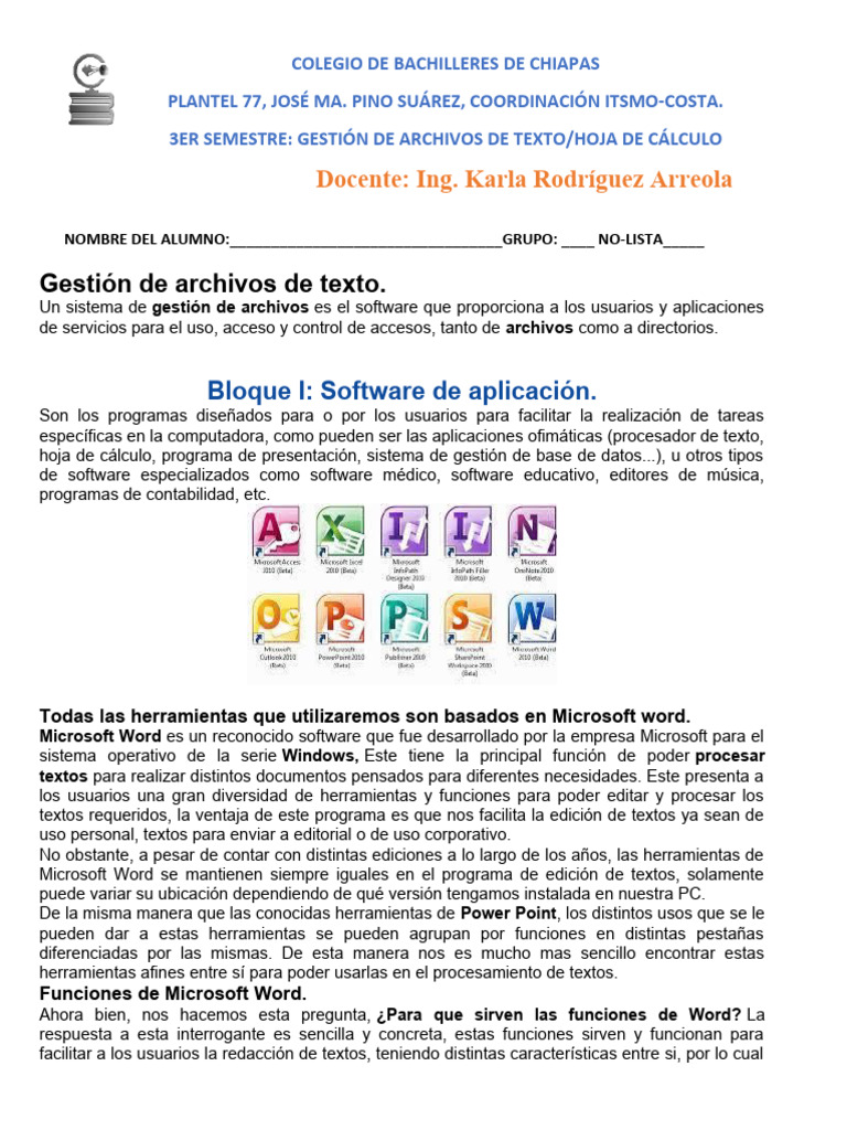 Gestión de Archivos de Texto | PDF