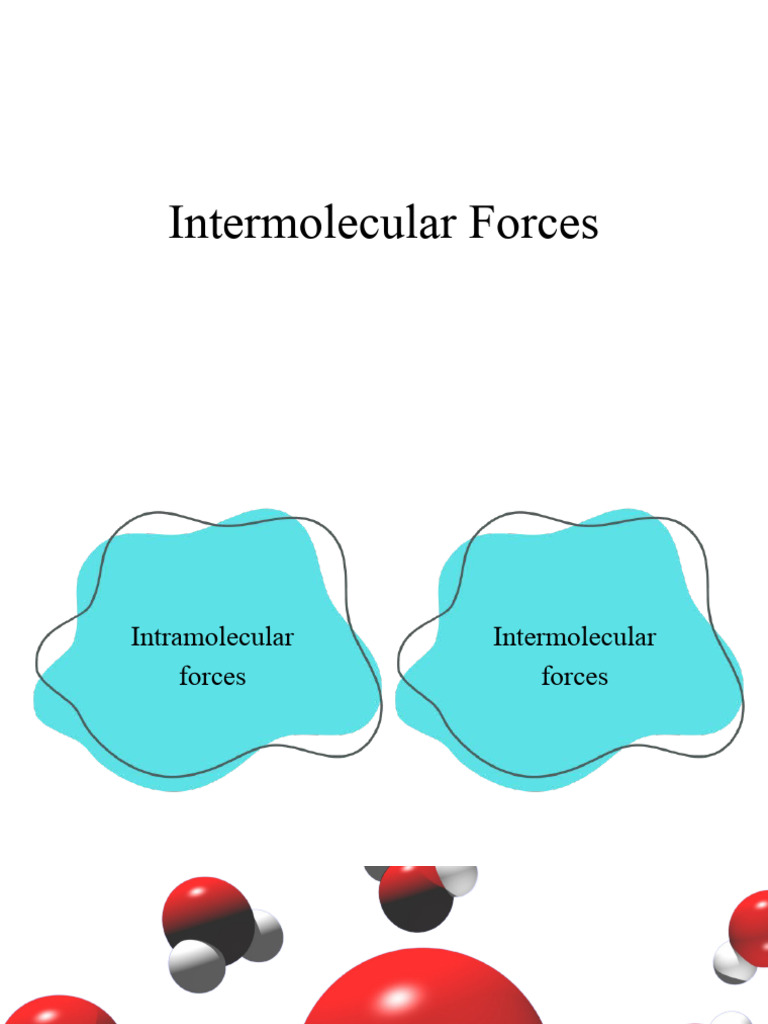 Intermolecular Forces | PDF