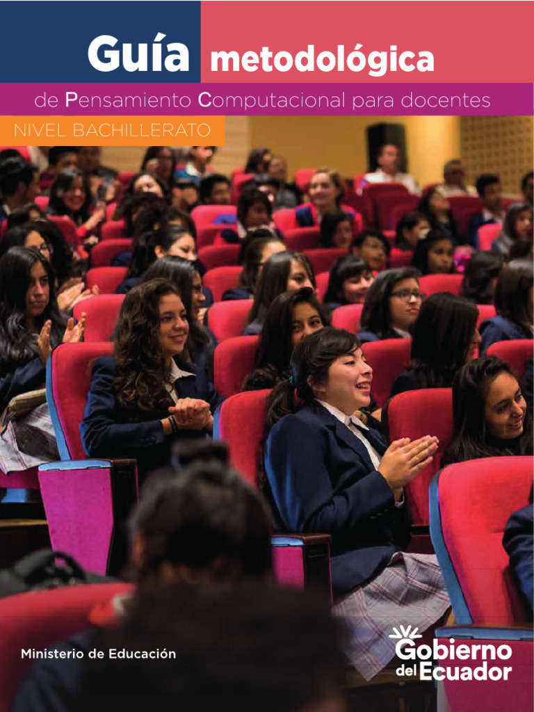 Guía Bachillerato - Pensamiento - Computacional | PDF | Algoritmos | Plan de estudios