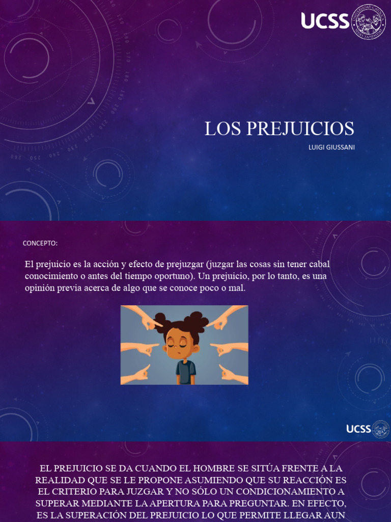 Los Prejuicios-1 | PDF | Prejuicios | Amor
