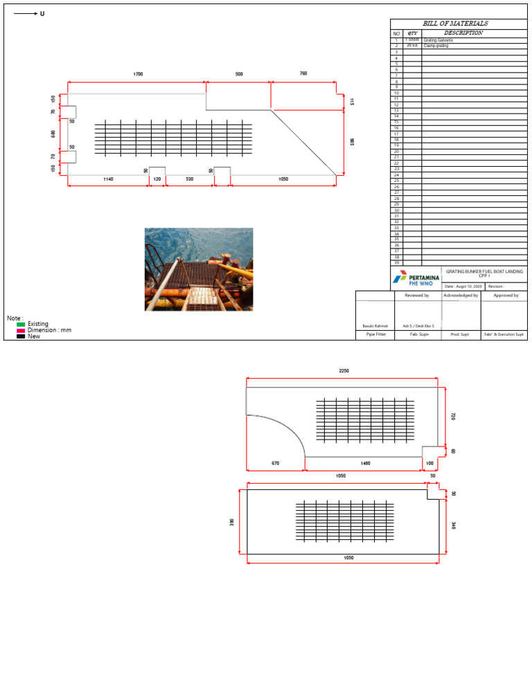 FAB-2020-CPP1-grating Bunker Fuel Boat Landing | PDF