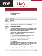 Explicit Phonics Lesson Sequence | PDF | Phonics | Psycholinguistics