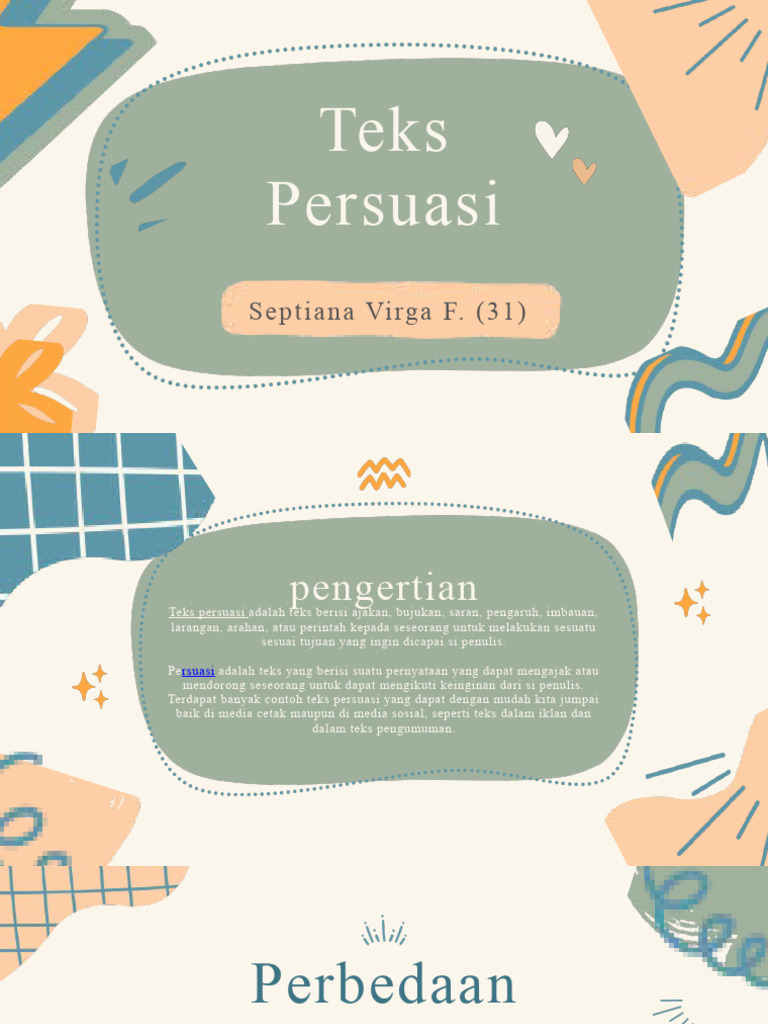 Teks Persuasi 31 | PDF