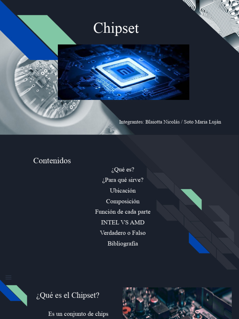 Presentacion Chipset | PDF