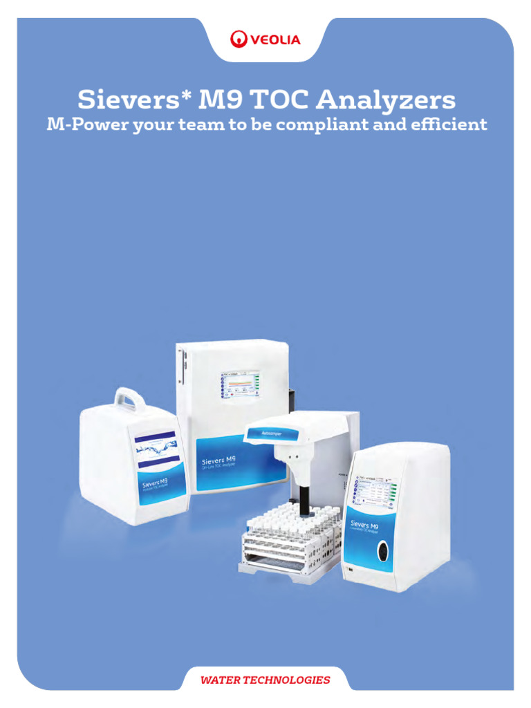 TOC Analayzer Brochure | Download Free PDF | Total Organic Carbon | Computing