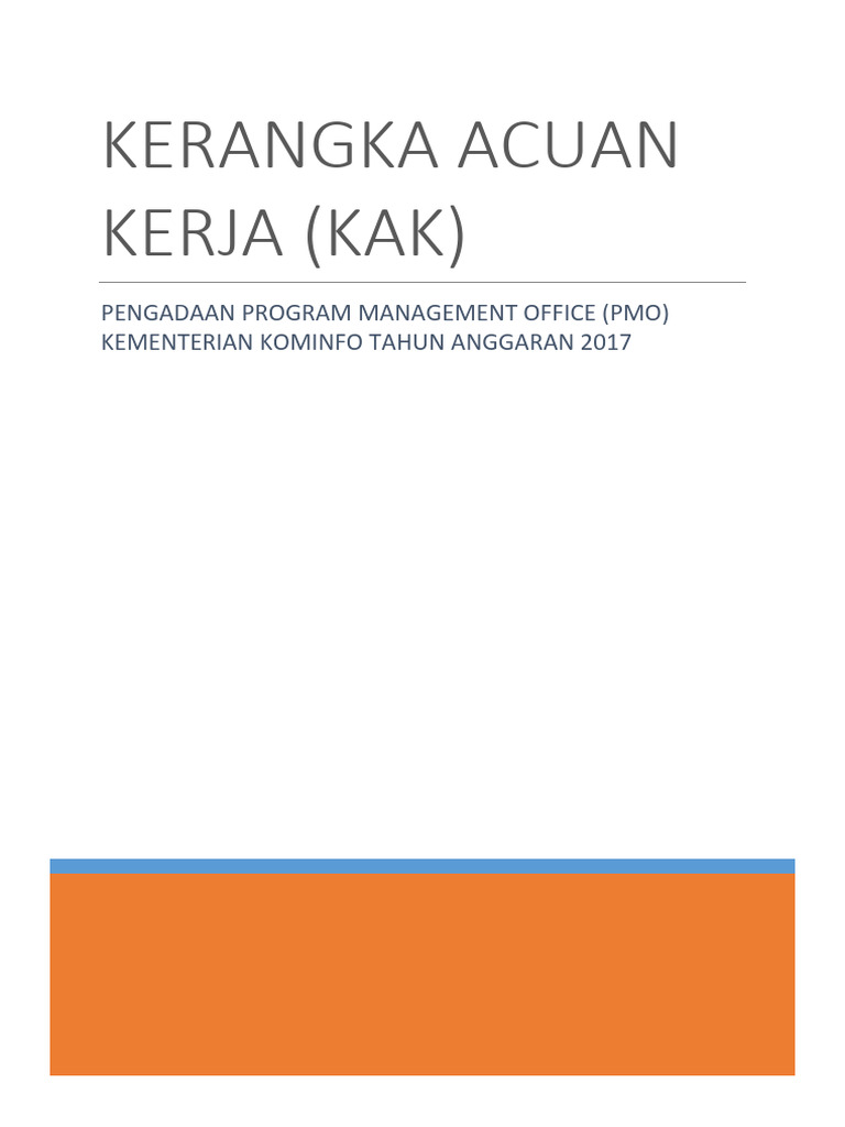 KAK-PMO (Addendum) | PDF