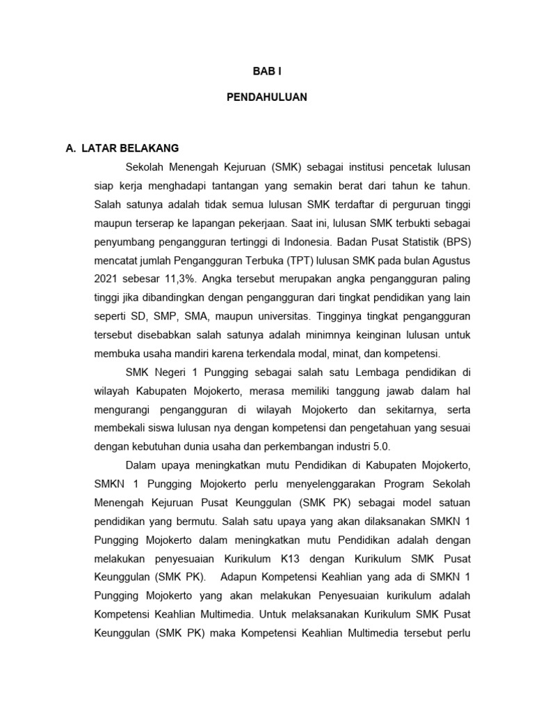 Isi Proposal DKV | PDF | Bisnis