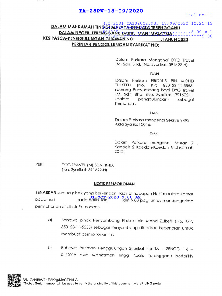 Document Verification Serial Number Guide | PDF