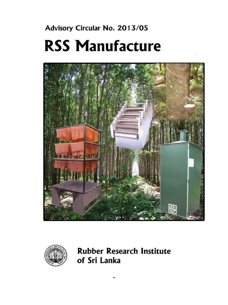 RSS Manufacture | PDF | Natural Rubber | Sheet Metal