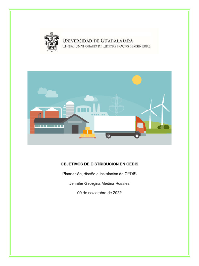 Objetivos de Distribucion en Cedis | PDF