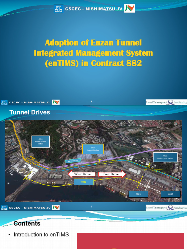 enTIMS Implementation for Enzan Tunnel | PDF | Barcode | Internet Of Things