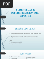 WPPSI-III: Evaluación Infantil Detallada | PDF | Aprendizaje | Memoria