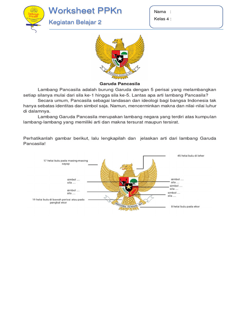 Worksheet PPKN kb2 | PDF | Agama & Spiritualitas