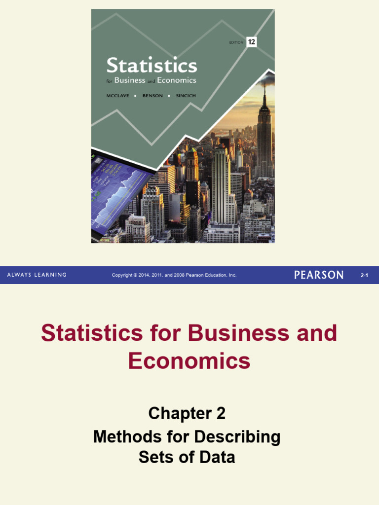 Msb12e PPT ch02 | PDF | Statistics | Statistical Analysis