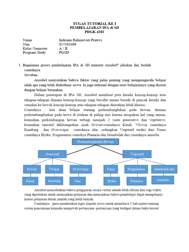 Soal TT 1 PDGK 4202 | PDF