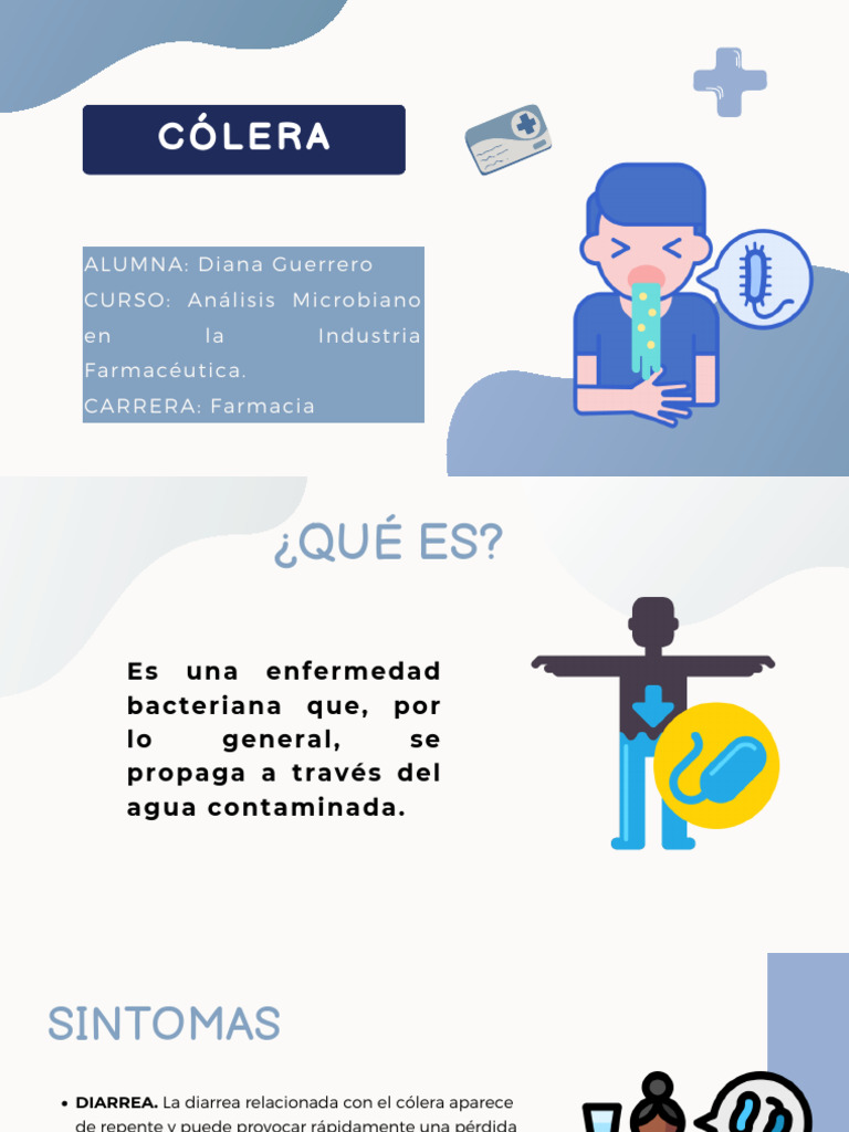 CÓLERA | PDF | Salud y bienestar