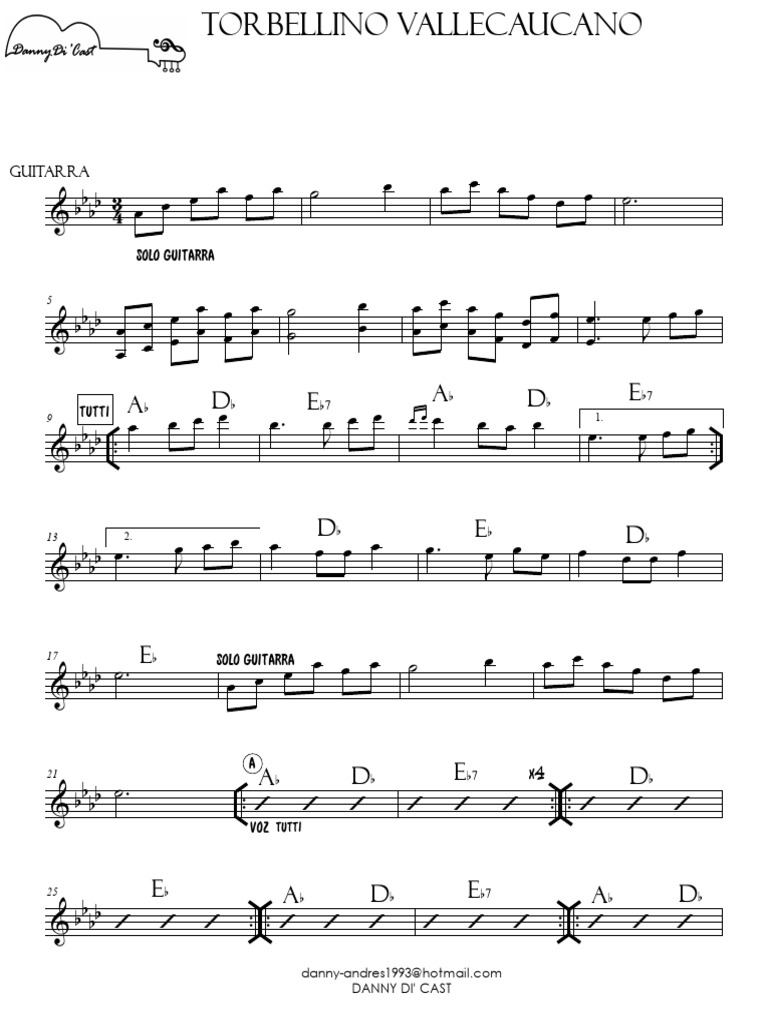 Torbellino Vallecaucano | PDF