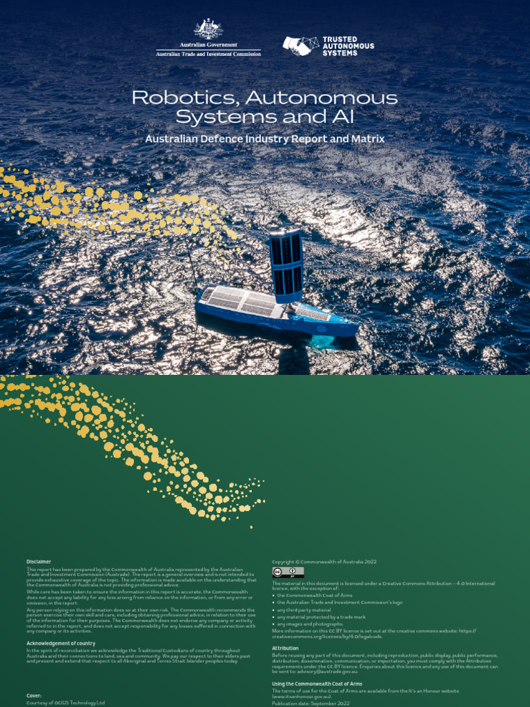 Robotics Autonomous Systems and Ai | PDF | Unmanned Aerial Vehicle | Artificial Intelligence