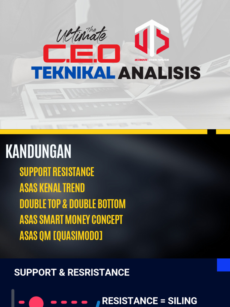 Slide Kelas Live Belajar Asas Teknikal Analisis | PDF