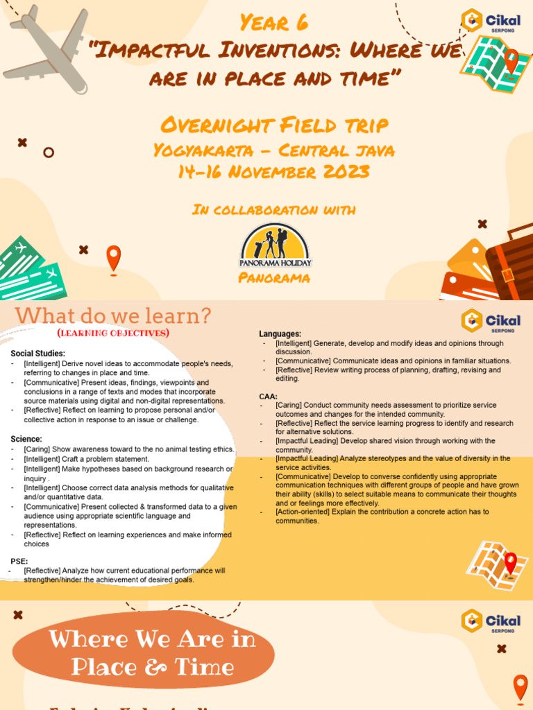 Parents Briefing Overnight Field Trip Year 6 2023 2024 Pdf